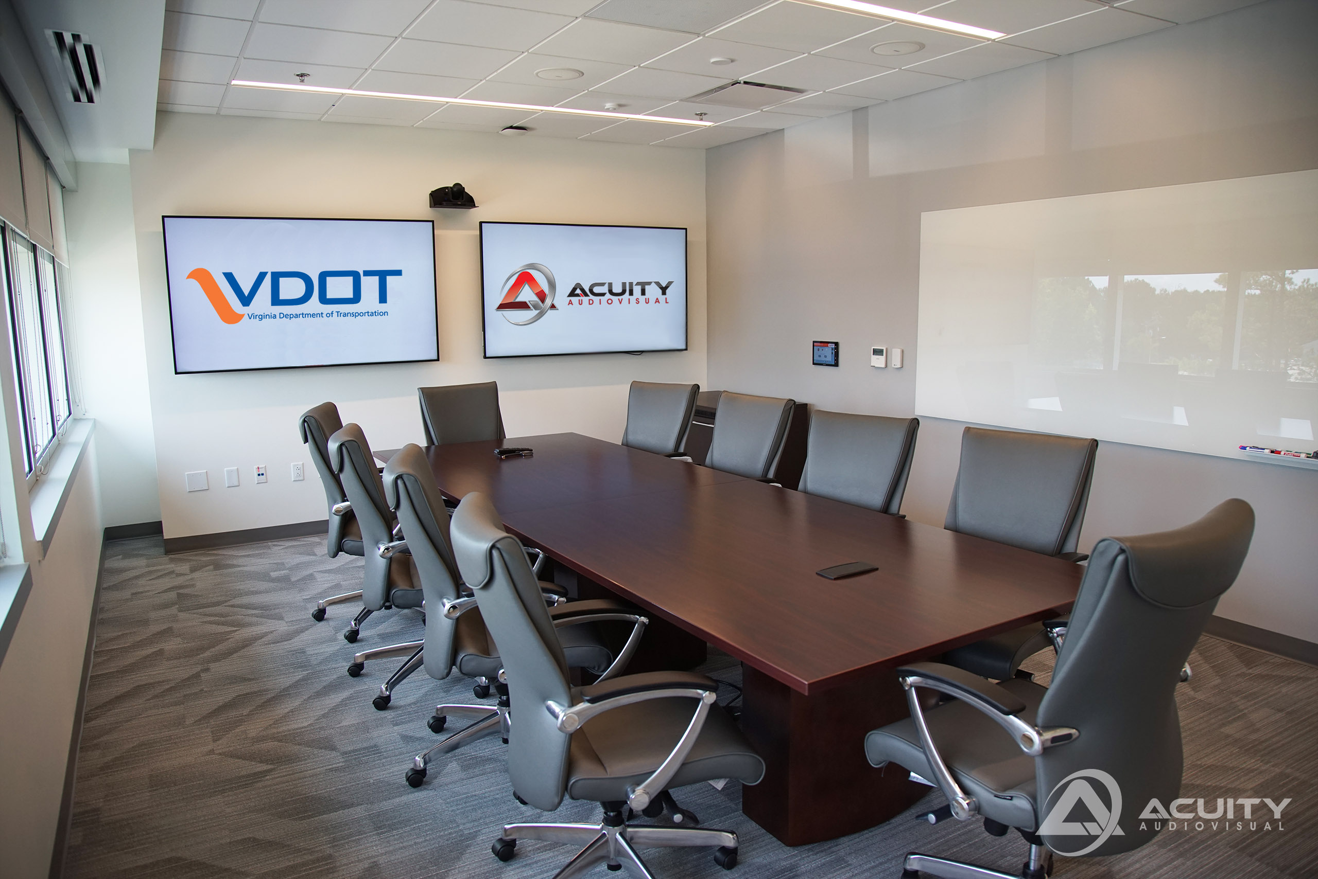 VDOT Executive Situation and Conference Rooms – Acuity Audiovisual